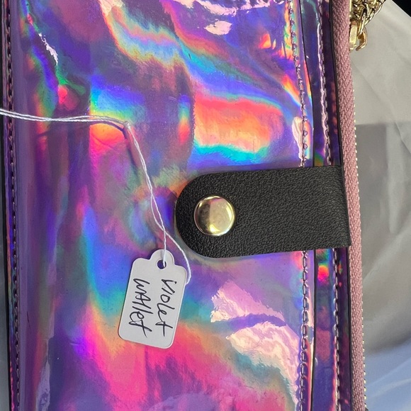 Bags | Violet Charm Wallet | Poshmark